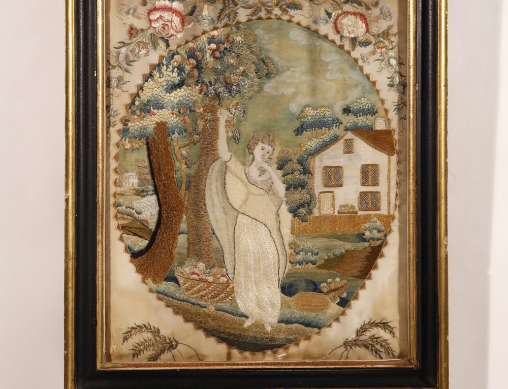 Needlework Sampler, Norwich, Connecticut - Liverant Antiques